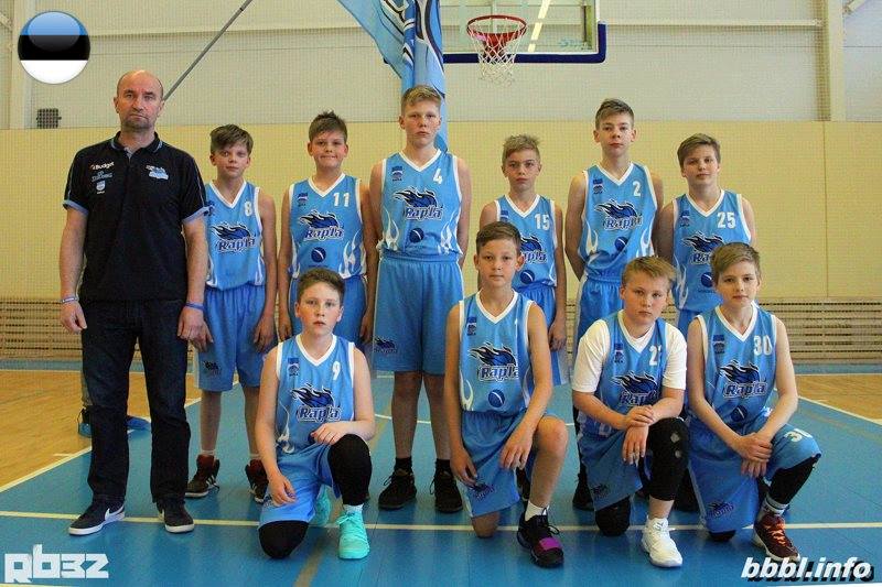 U12 poisid teenisid BBBLis 11. koha! - Rapla Korvpallikool